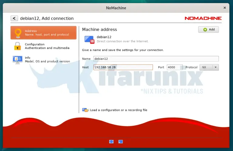 Install NoMachine on Debian 12 - kifarunix.com