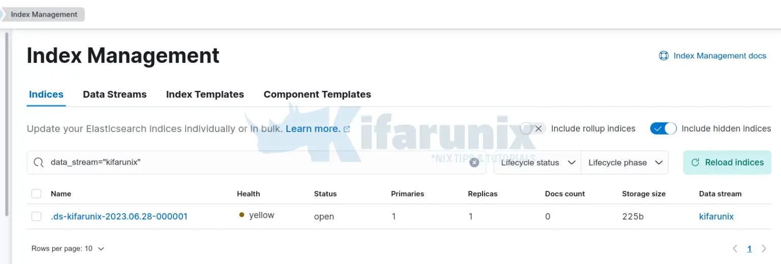 Configure Filebeat 8 to Write Logs to Specific Data Stream - kifarunix.com