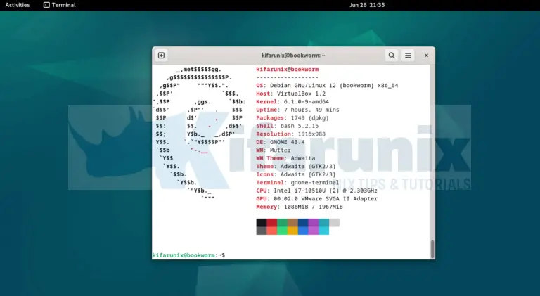 Install NoMachine on Debian 12 - kifarunix.com