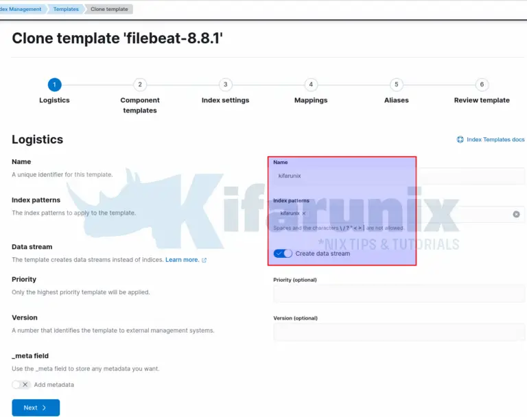 Configure Filebeat 8 to Write Logs to Specific Data Stream - kifarunix.com
