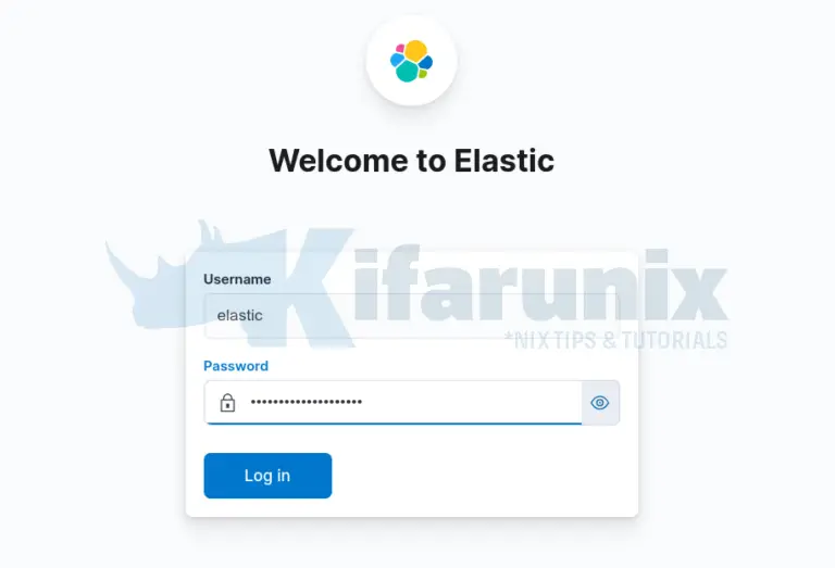 Install ELK Stack 8 on Debian 12 - kifarunix.com