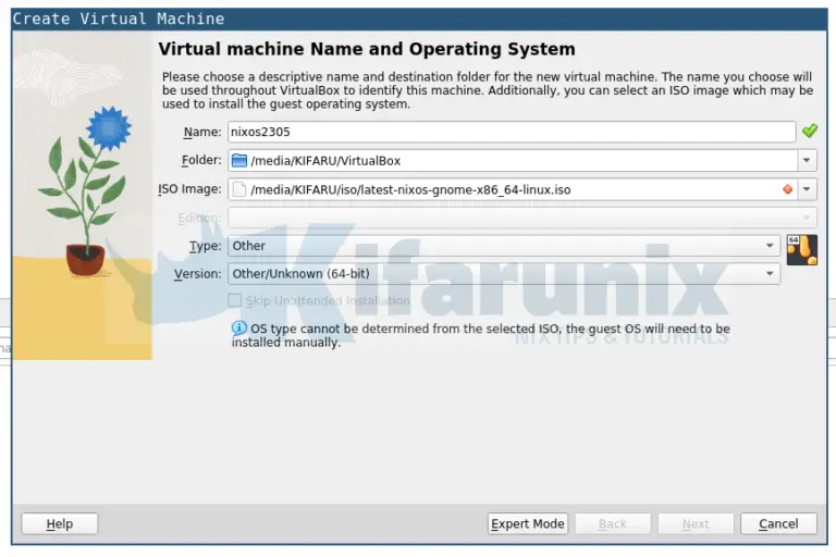 Install NixOS with Gnome Desktop on VirtualBox - kifarunix.com