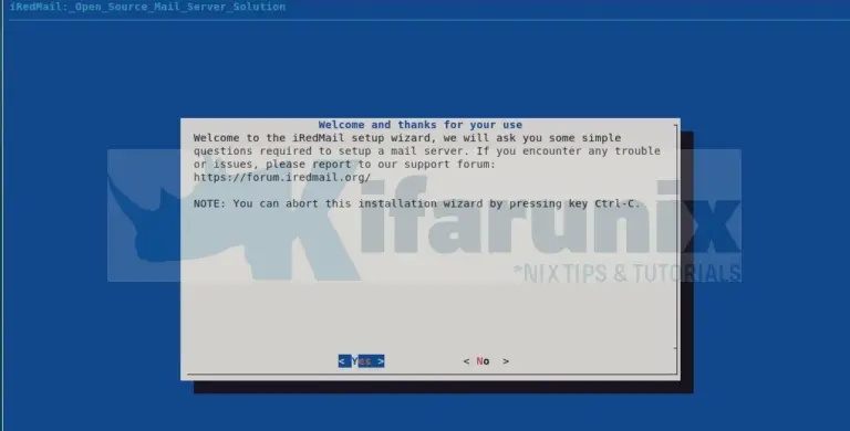 Install and Setup iRedMail Mail Server on Ubuntu 22.04/20.04 - kifarunix.com