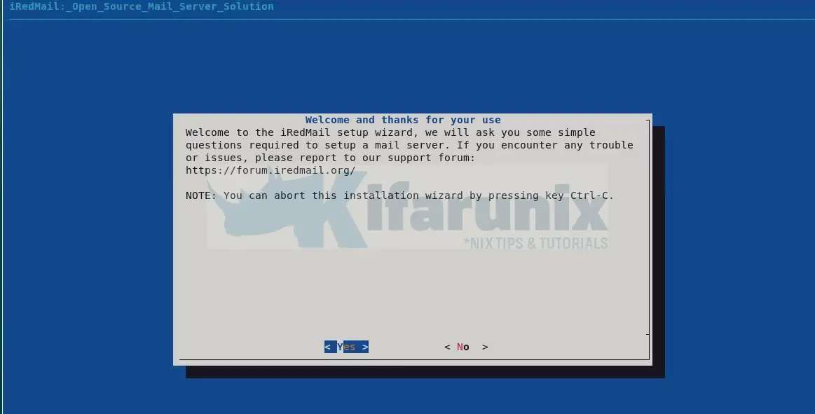 Install And Setup Iredmail Mail Server On Ubuntu 22042004