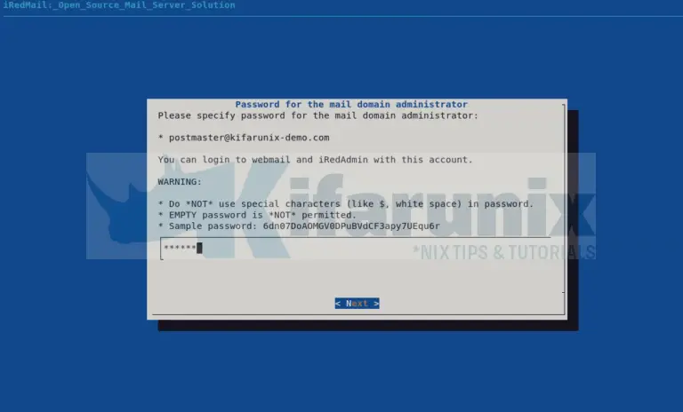 Install and Setup iRedMail Mail Server on Ubuntu 22.04/20.04 - kifarunix.com