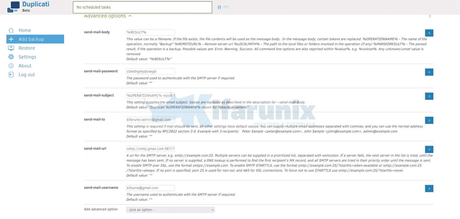 How to Install Duplicati Backup Client on Ubuntu 22.04 - kifarunix.com
