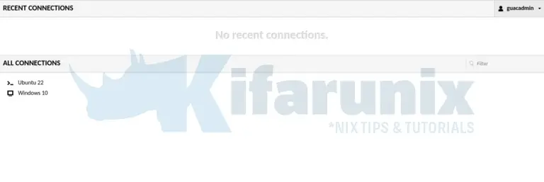 How to Install Guacamole on Debian 12 - kifarunix.com