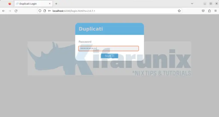 How to Install Duplicati Backup Client on Ubuntu 22.04 - kifarunix.com