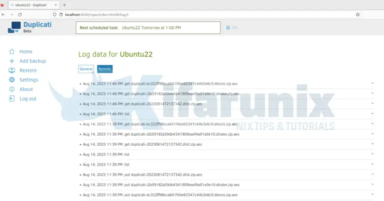 How to Install Duplicati Backup Client on Ubuntu 22.04 - kifarunix.com