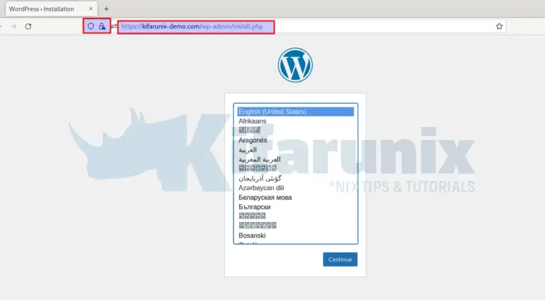 Deploy WordPress using Docker Compose - kifarunix.com