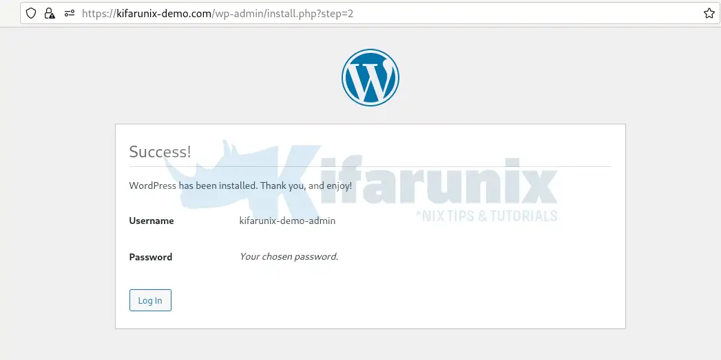 Deploy Wordpress Using Docker Compose 0888
