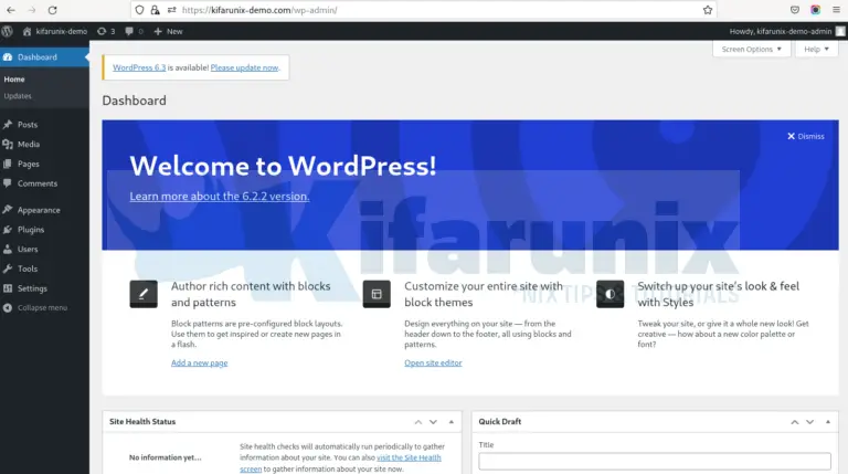 Deploy WordPress using Docker Compose - kifarunix.com Deploy WordPress using Docker Compose - kifarunix.com