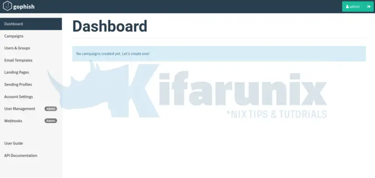 Install Gophish on Ubuntu 22.04 - kifarunix.com