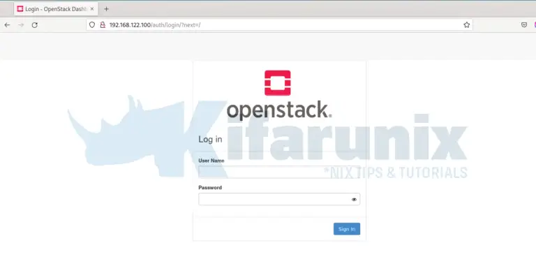 Deploy All-in-One OpenStack with Kolla-Ansible on Ubuntu 22.04 - kifarunix.com