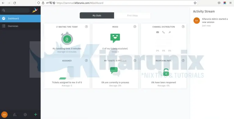 Install Zammad Ticketing System on Ubuntu 22.04 - kifarunix.com