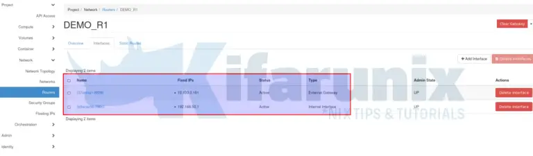 How to Configure OpenStack Networks for Internet Access - kifarunix.com