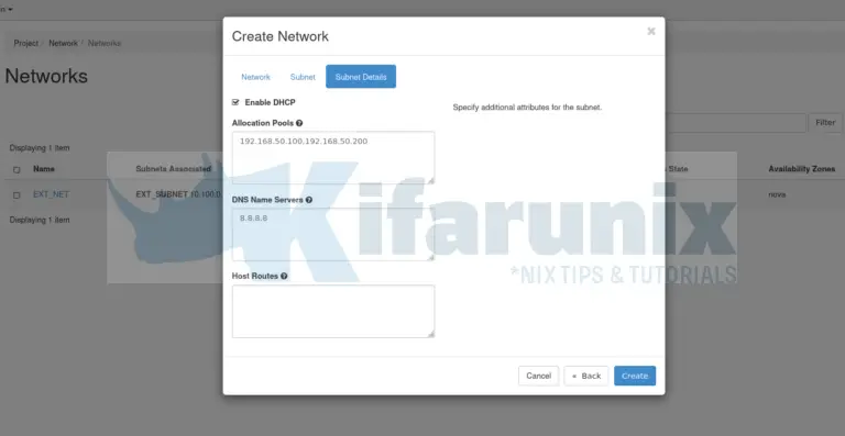 How To Configure Openstack Networks For Internet Access
