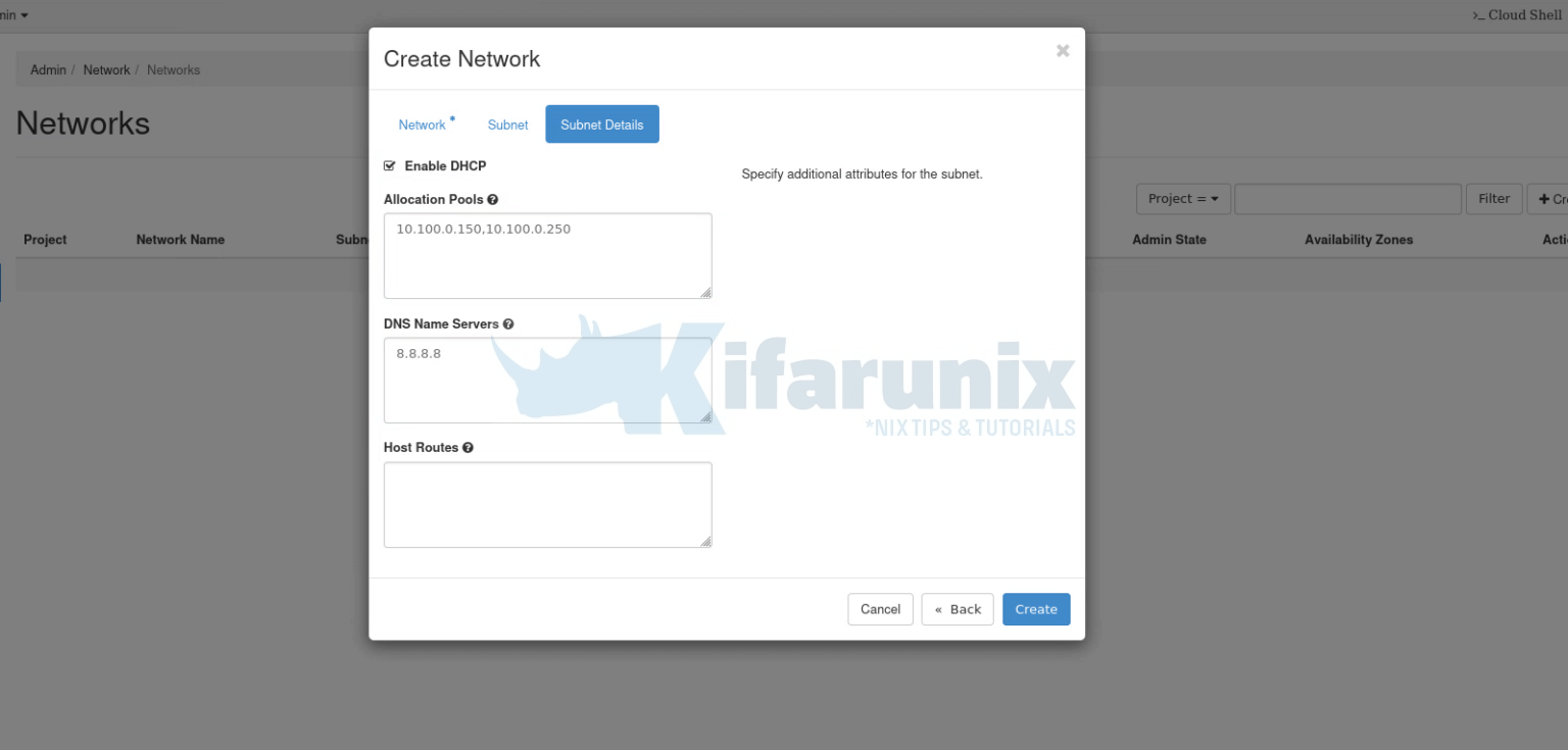 How To Configure Openstack Networks For Internet Access