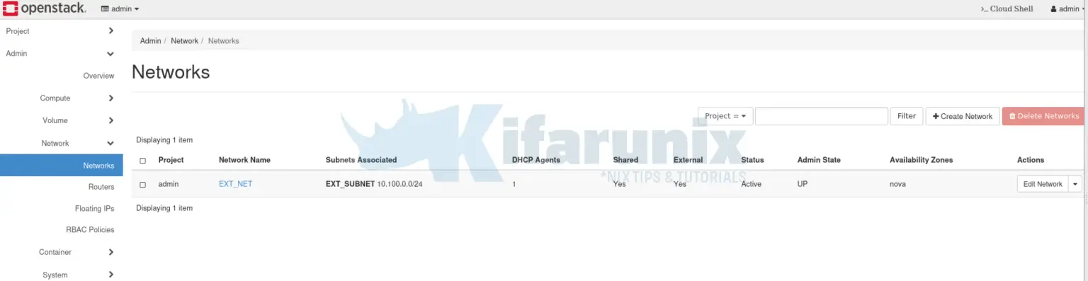 How to Configure OpenStack Networks for Internet Access - kifarunix.com