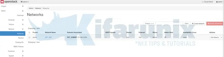 How to Configure OpenStack Networks for Internet Access - kifarunix.com