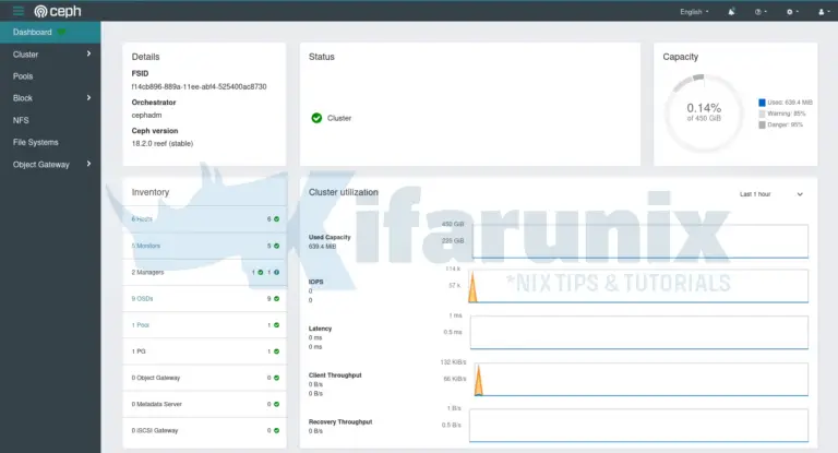 How to Deploy Ceph Storage Cluster on AlmaLinux - kifarunix.com