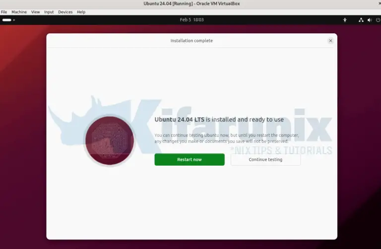 Install Ubuntu 24.04 on VirtualBox - kifarunix.com