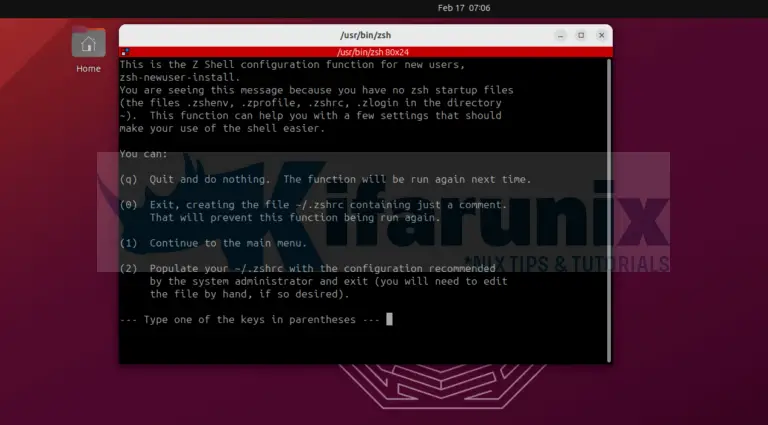 Install Zsh on Ubuntu 24.04 - kifarunix.com