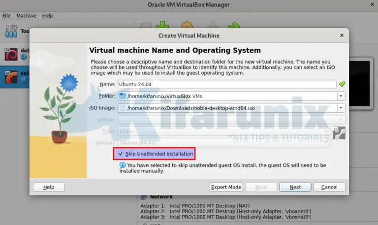 Install Ubuntu 24.04 on VirtualBox - kifarunix.com