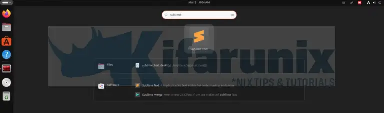 Install Sublime Text on Ubuntu 24.04 - kifarunix.com