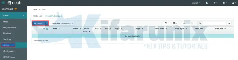 How to Encrypt Data at Rest on Ceph Cluster OSD - kifarunix.com