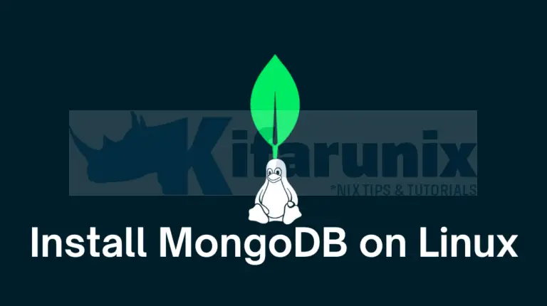 Easily Install MongoDB on Ubuntu 24.04 - kifarunix.com