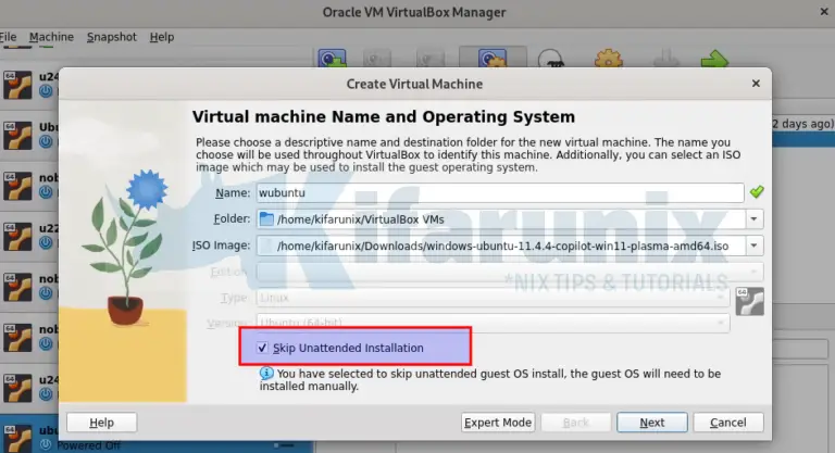 Install Wubuntu Linux on VirtualBox - kifarunix.com