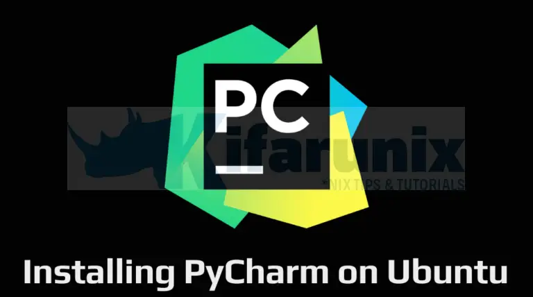 Quick ways to Install PyCharm IDE on Ubuntu 24.04 - kifarunix.com