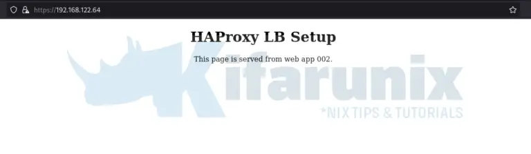 Install and Configure HAProxy on Ubuntu 24.04 - kifarunix.com
