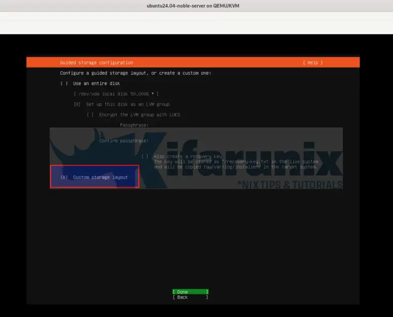 Install Ubuntu 24.04 with UEFI and Software RAID 1 - kifarunix.com
