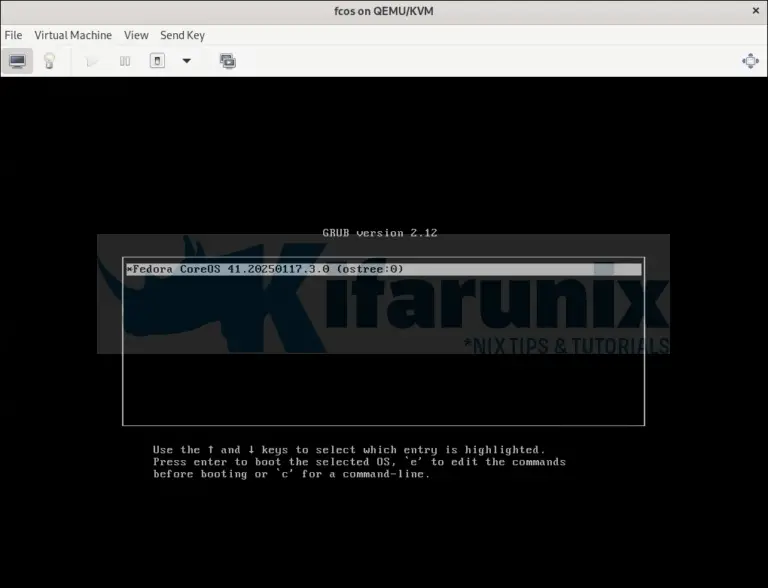 Install Fedora Coreos On Kvm Using An Iso File A Step By Step Guide