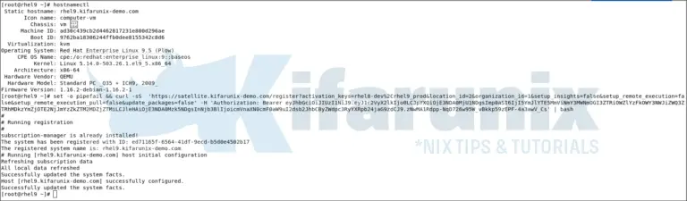 How to Register and Patch RHEL Hosts using Satellite Server - kifarunix.com