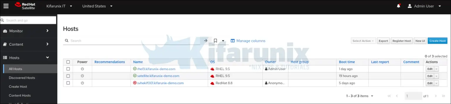 How to Register and Patch RHEL Hosts using Satellite Server - kifarunix.com
