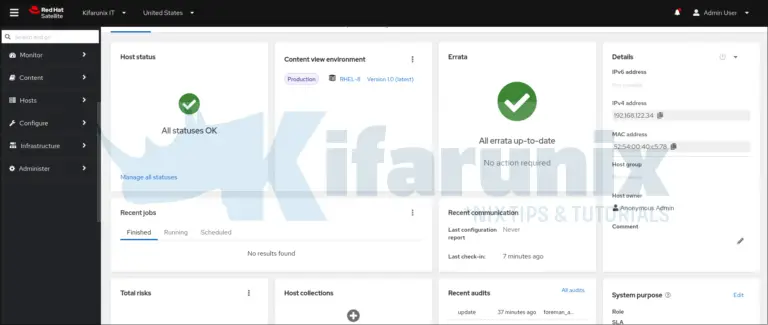 How to Register and Patch RHEL Hosts using Satellite Server - kifarunix.com