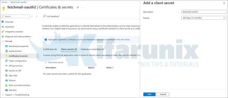 Install and Configure Fetchmail with OAuth2 Support for Request Tracker - kifarunix.com