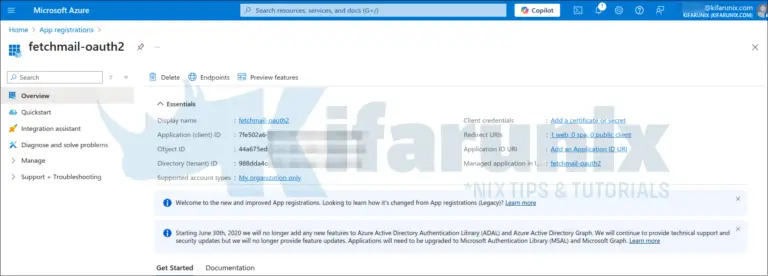 Install And Configure Fetchmail With Oauth2 Support For Request Tracker