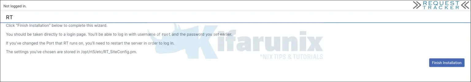 Install Request Tracker Rt On Ubuntu 2404