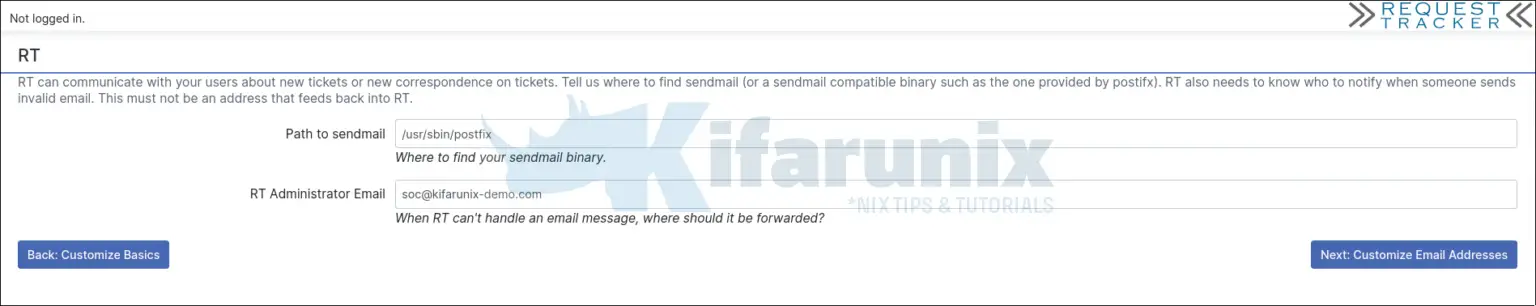 Install Request Tracker (RT) on Ubuntu 24.04 - kifarunix.com
