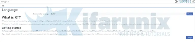 Install Request Tracker (RT) on Ubuntu 24.04 - kifarunix.com
