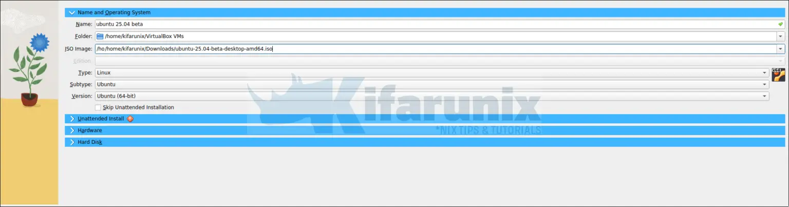How to Install Ubuntu 25.04 on VirtualBox: A Step-by-Step Guide - kifarunix.com