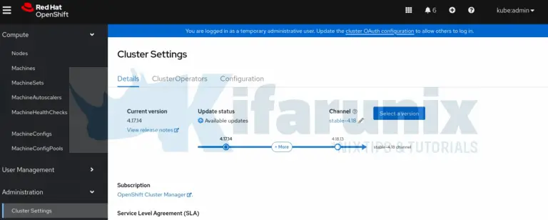 How to Upgrade OpenShift Cluster: Seamless Steps for Success - kifarunix.com