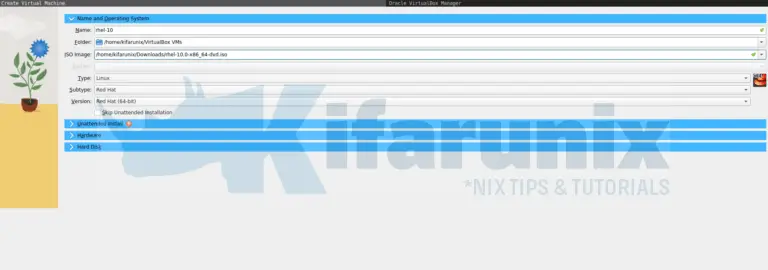 How to Install RHEL 10 on VirtualBox - kifarunix.com