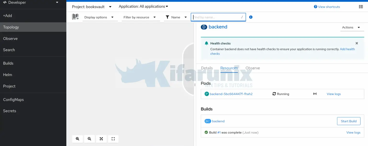How to Deploy Apps on OpenShift Using BuildConfig: A Step-by-Step Guide (2025) - kifarunix.com