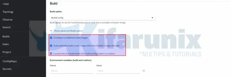 How to Deploy Apps on OpenShift Using BuildConfig: A Step-by-Step Guide (2025) - kifarunix.com