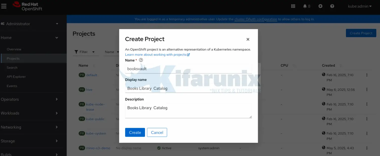 How to Deploy Apps on OpenShift Using BuildConfig: A Step-by-Step Guide (2025) - kifarunix.com